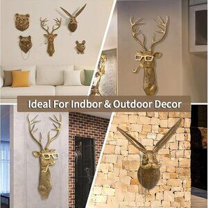 Wall Decor | Wall Mount Decor Deer | Poshmark